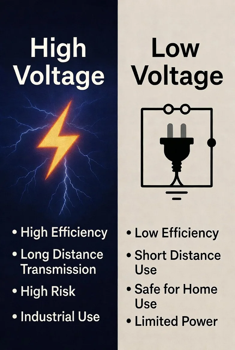 High Voltage vs Low Voltage: A Comprehensive Guide