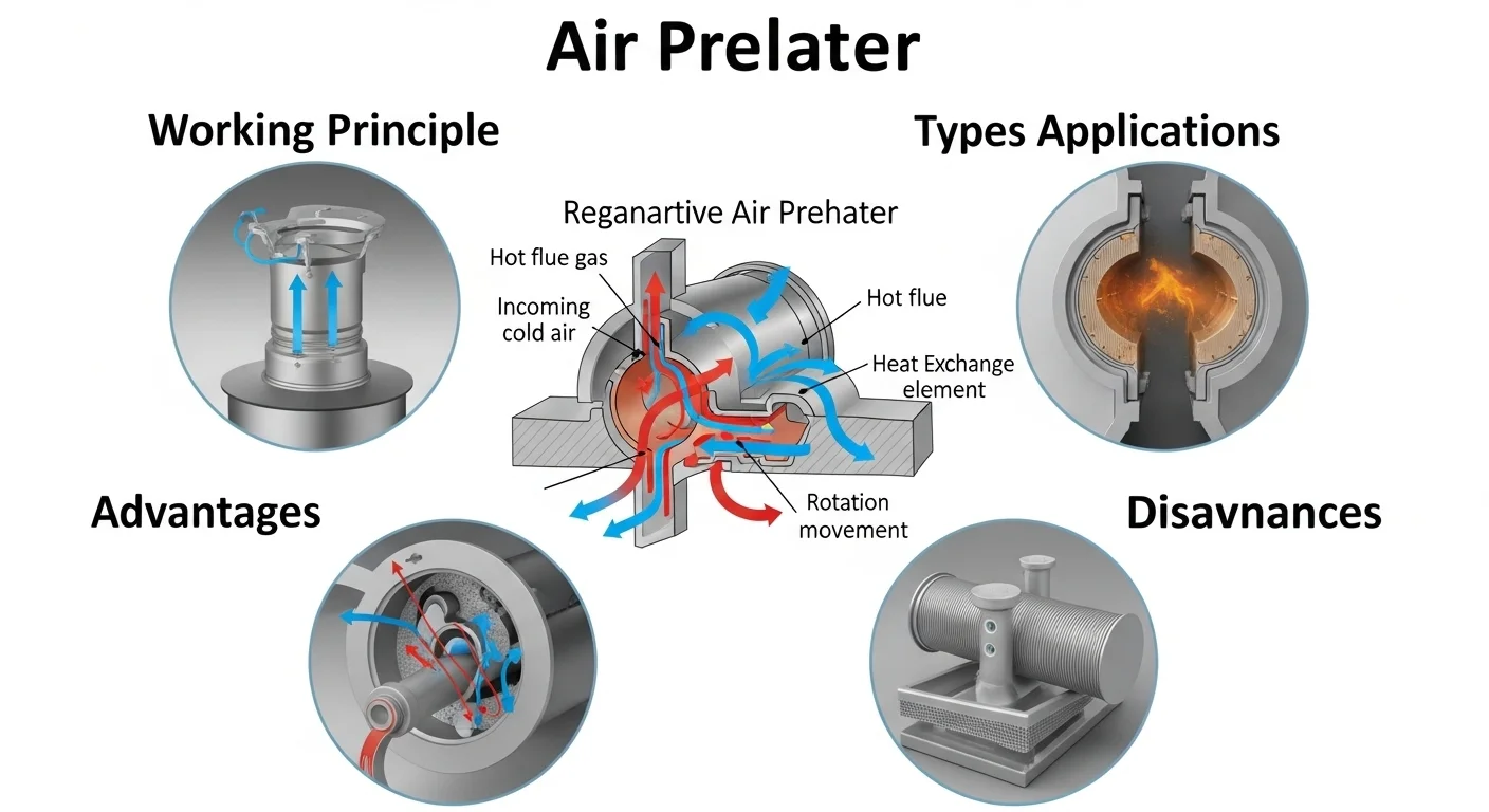 Air Preheater: Working Principle, Types, Applications, Advantages and ...