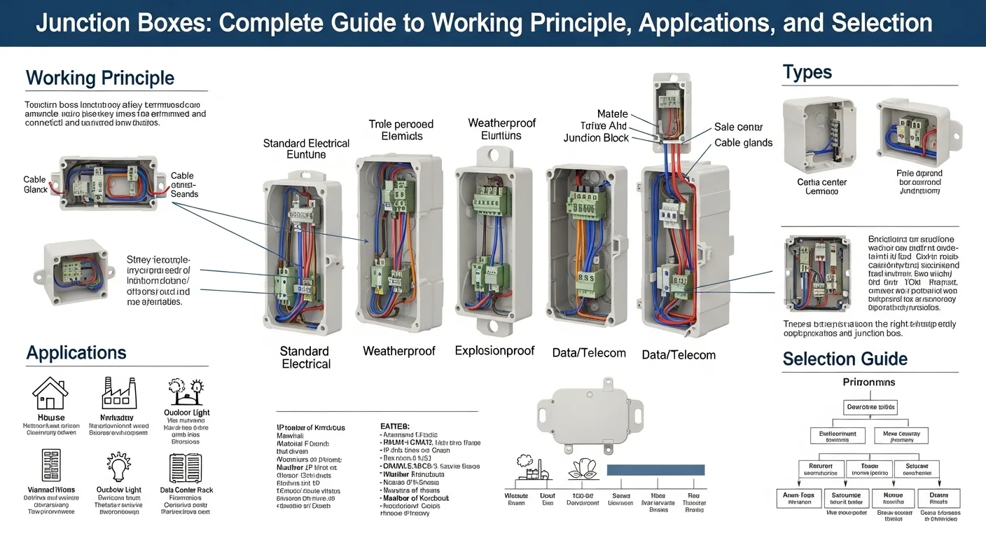 Junction Boxes: Complete Guide to Working Principle, Types ...