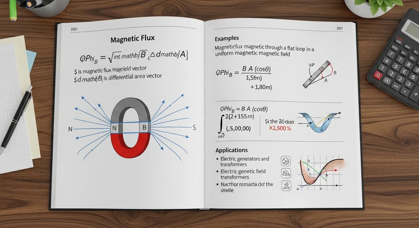 Magnetic Flux Formula: Complete Guide with Explanation, Examples, and ...