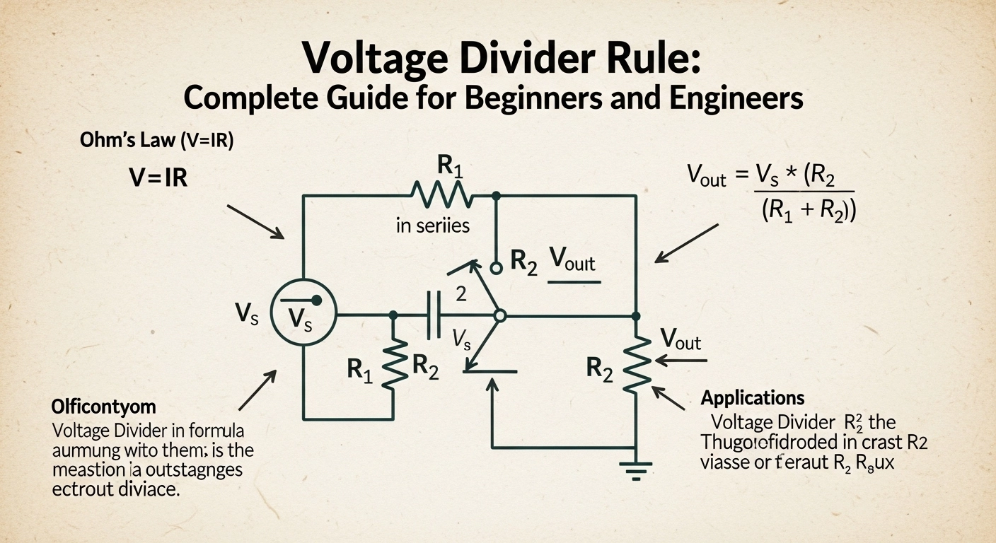 Voltage Divider Rule: Complete Guide for Beginners and Engineers